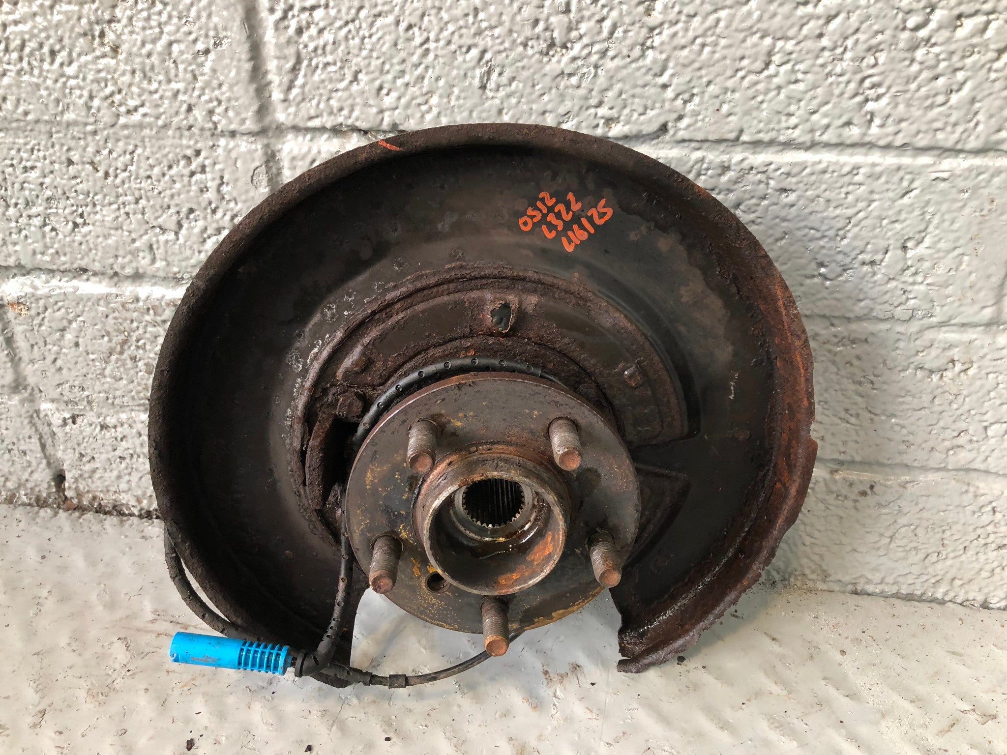 Range Rover L322 Hub Assembly Off Side Rear ABS Sensor 2002 to 2009 L1 ...